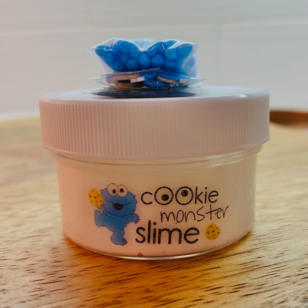 Cookie Monster Slime mini - Etsy