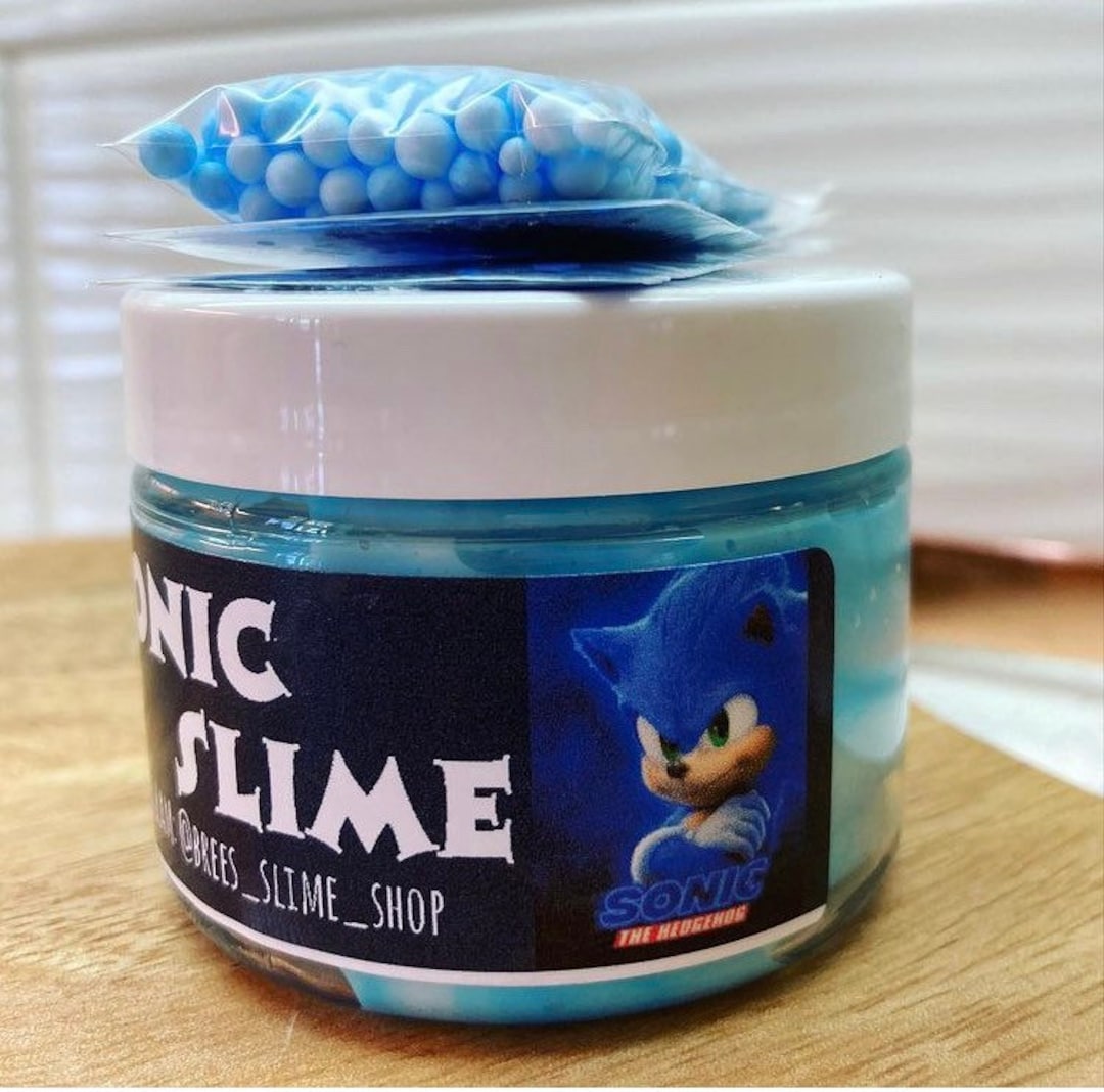 Sonic Slime - Etsy
