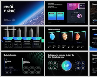 Science and Technology Creative 3D Spatial Vision Business Powerpoint ...