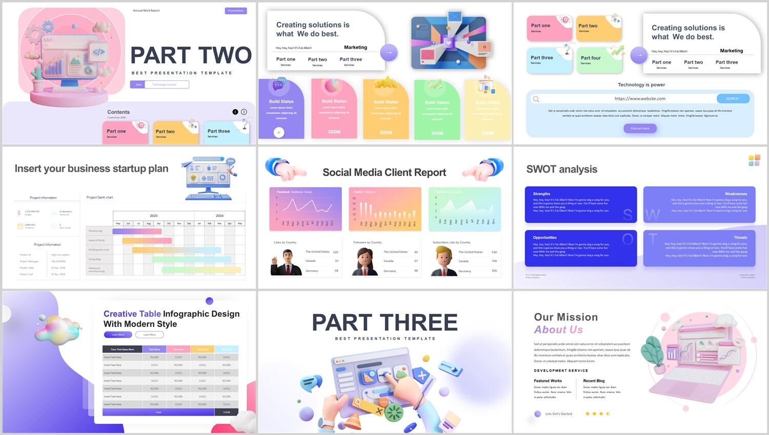3D Office Speech Creative UI Development Metaverse Planning Template - Etsy