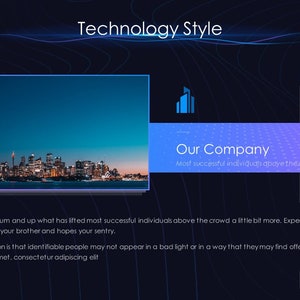 Modern Clean Science and Technology Business Powerpoint Template - Etsy