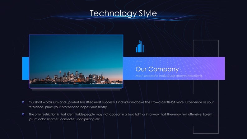 Modern Clean Science and Technology Business Powerpoint Template - Etsy
