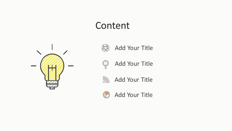 Minimal Hand Drawn Powerpoint Presentation Template - Etsy