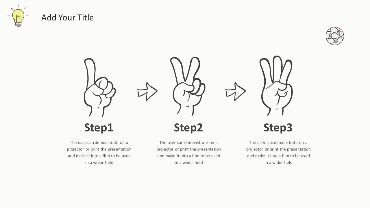 Minimal Hand Drawn Powerpoint Presentation Template - Etsy