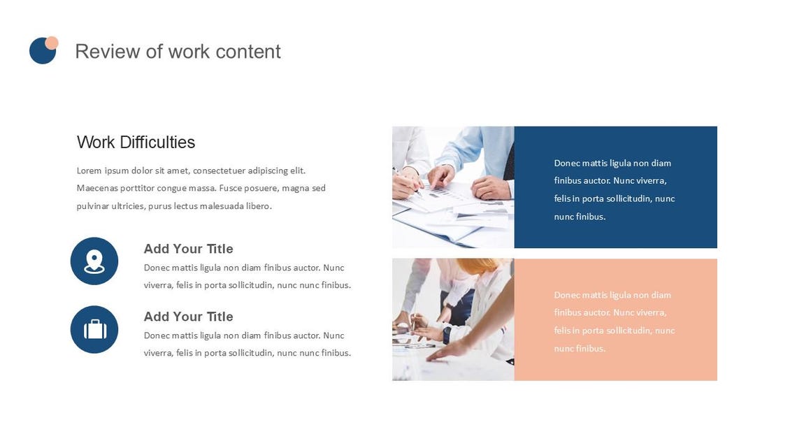 Modern Clean Business Report Powerpoint Template - Etsy