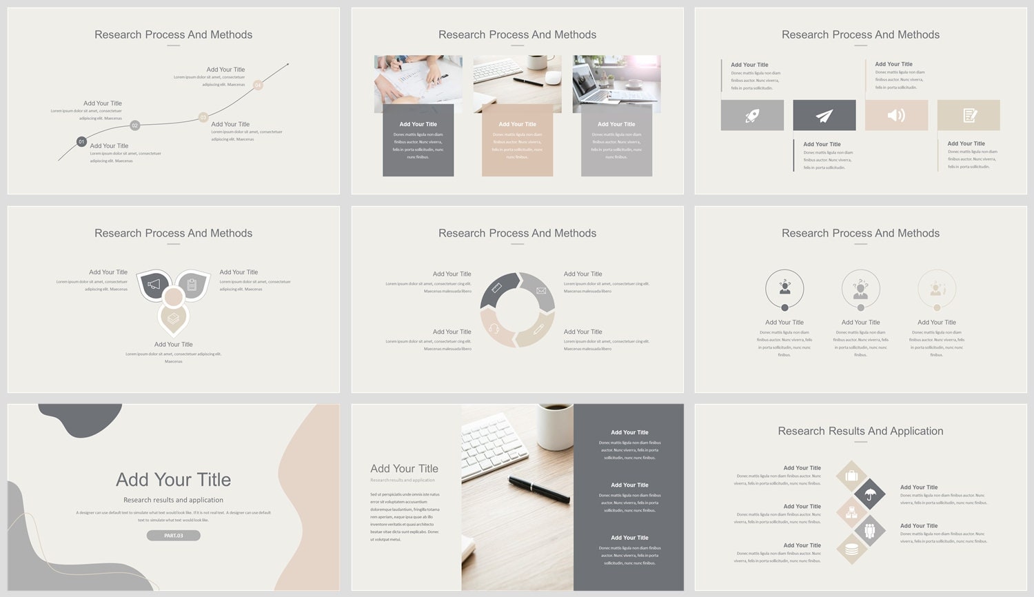 Morandi Clean Graduation Defense Report Powerpoint Template - Etsy Australia