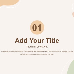 Minimal Clean Teaching Report Powerpoint Template - Etsy
