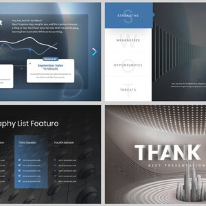 Science and Technology Creative 3D Spatial Vision Business Powerpoint ...