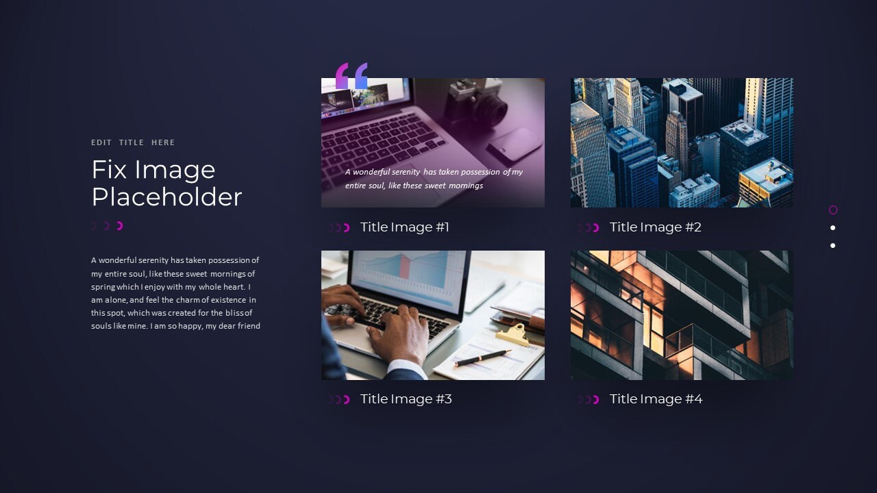 Blue Purple Technology Particle Internet Business Powerpoint Template ...