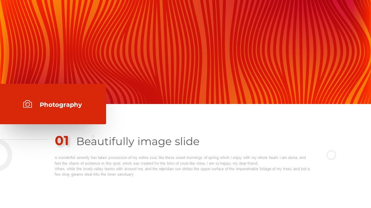 Modern Red Clean Business Powerpoint Template - Etsy
