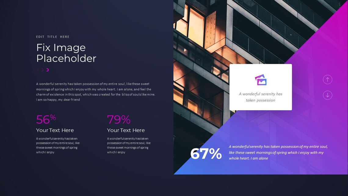 Blue Purple Technology Particle Internet Business Powerpoint Template ...