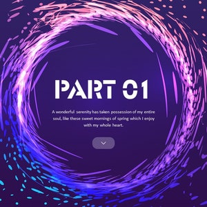 Blue Purple Technology Particle Internet Business Powerpoint Template ...
