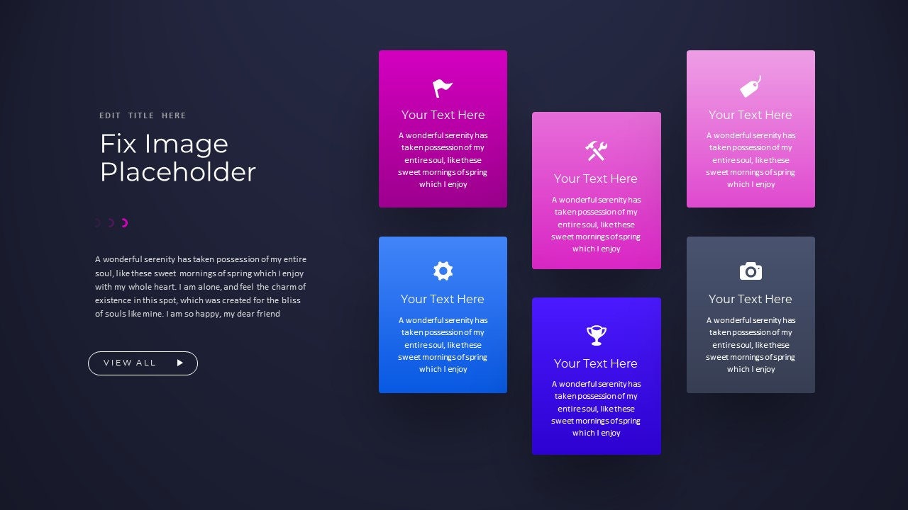 Blue Purple Technology Particle Internet Business Powerpoint Template ...
