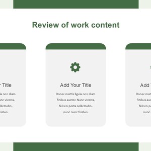 Green Lemmon Clean Business Work Report Powerpoint Template - Etsy