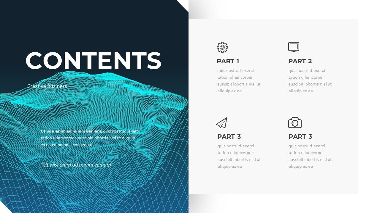 Internet Technology Modern Clean Business Powerpoint Template - Etsy