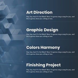 Science and Technology Creative 3D Spatial Vision Business Powerpoint ...