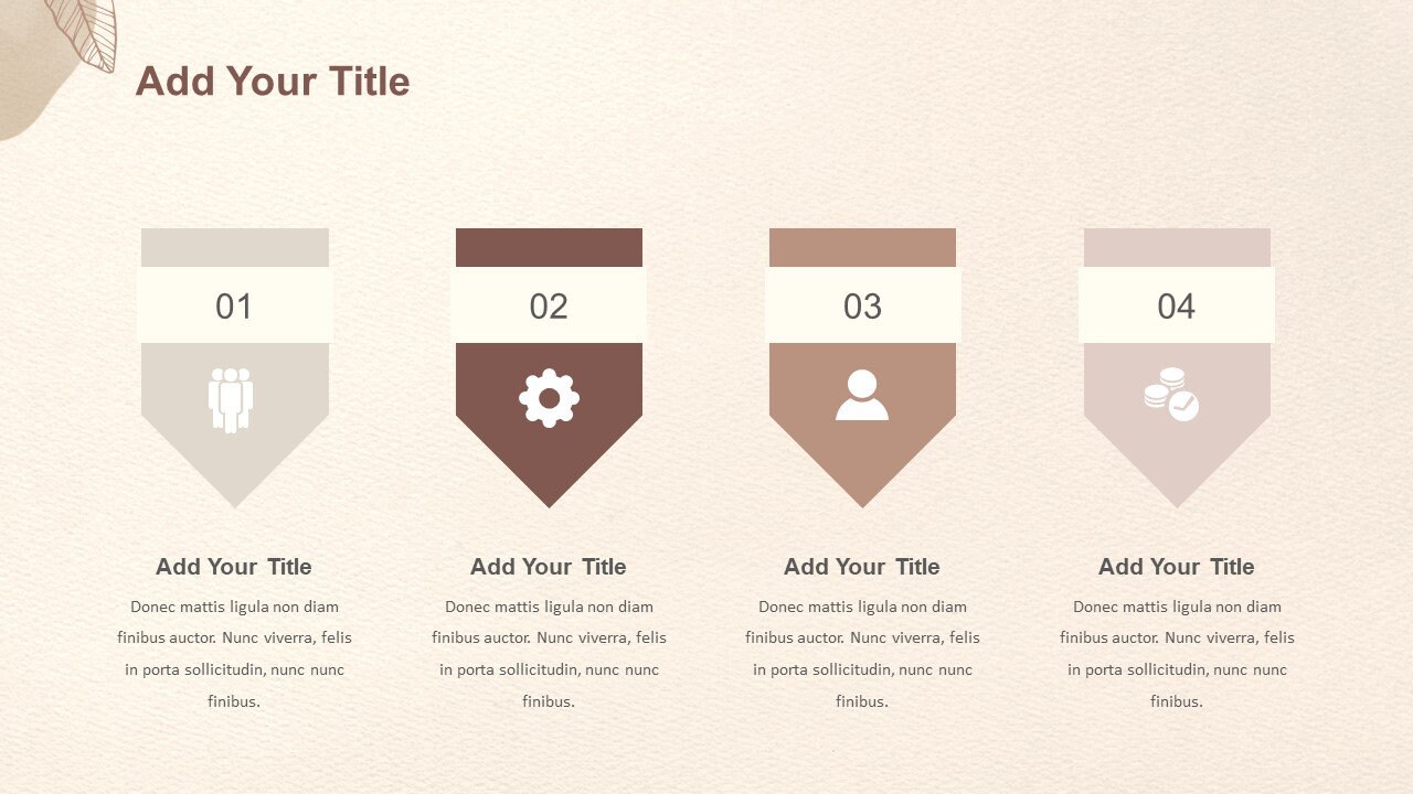 Elegant Apricot Business Plan Powerpoint Template - Etsy