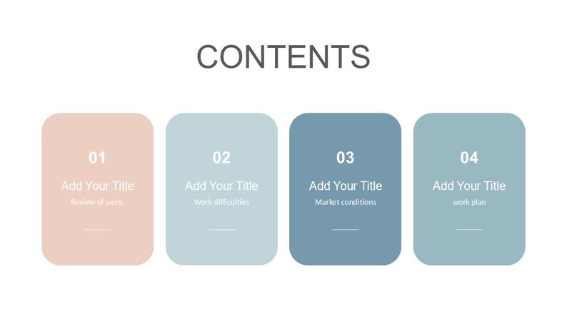 Minimal Clean Work Plan Powerpoint Template - Etsy