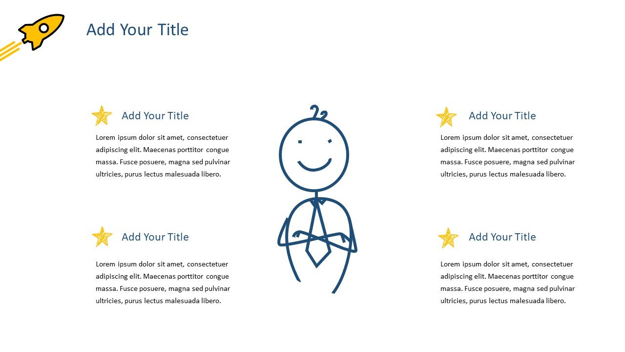 Minimal Hand Drawn Powerpoint Presentation Template - Etsy