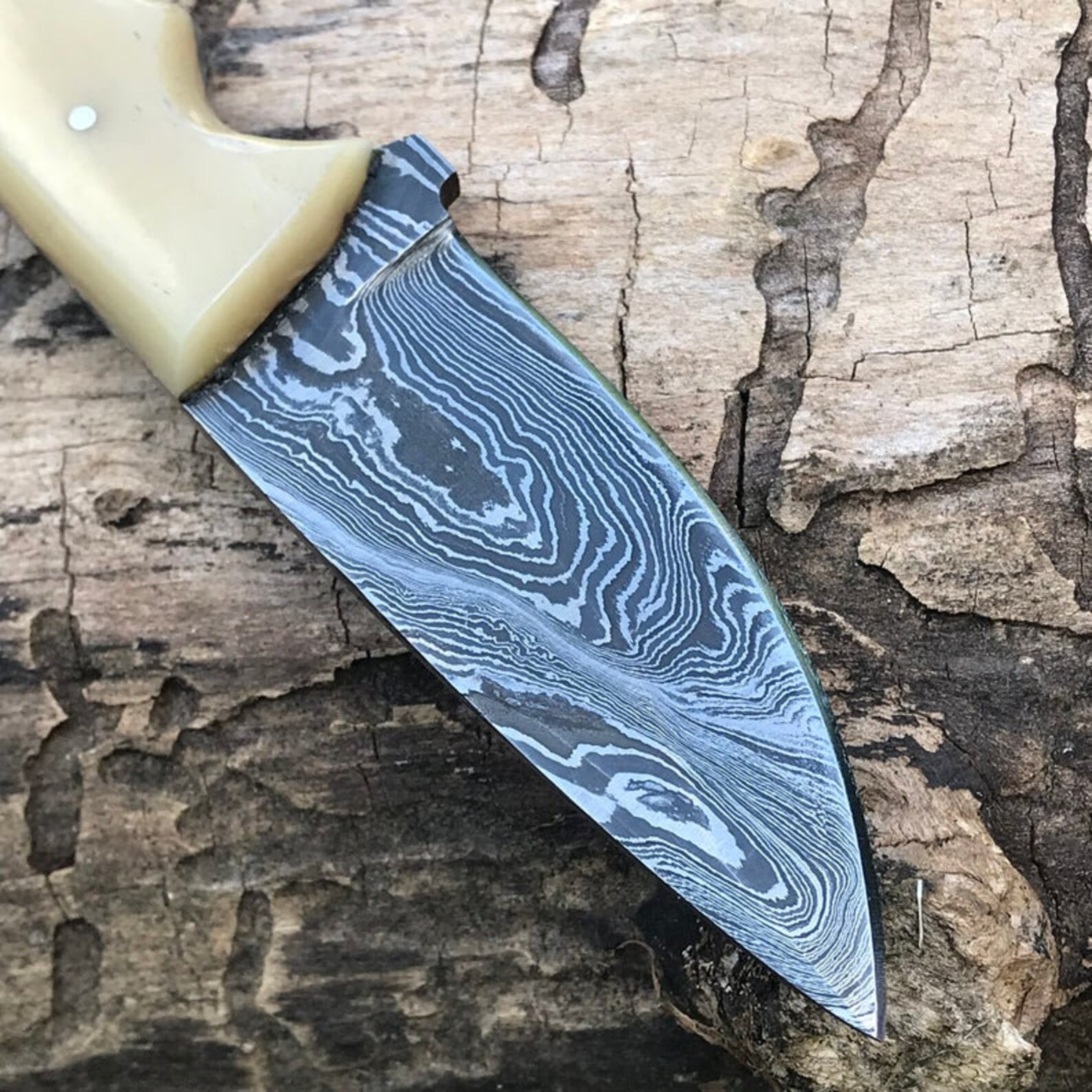 Handgemachtes Damaskus Messer 850 Damaskus Stahl | Etsy