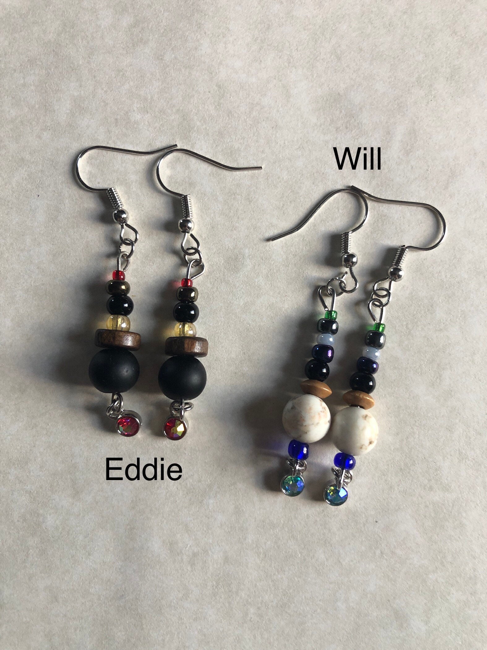 Stranger Things Character Inspired Earrings - Etsy