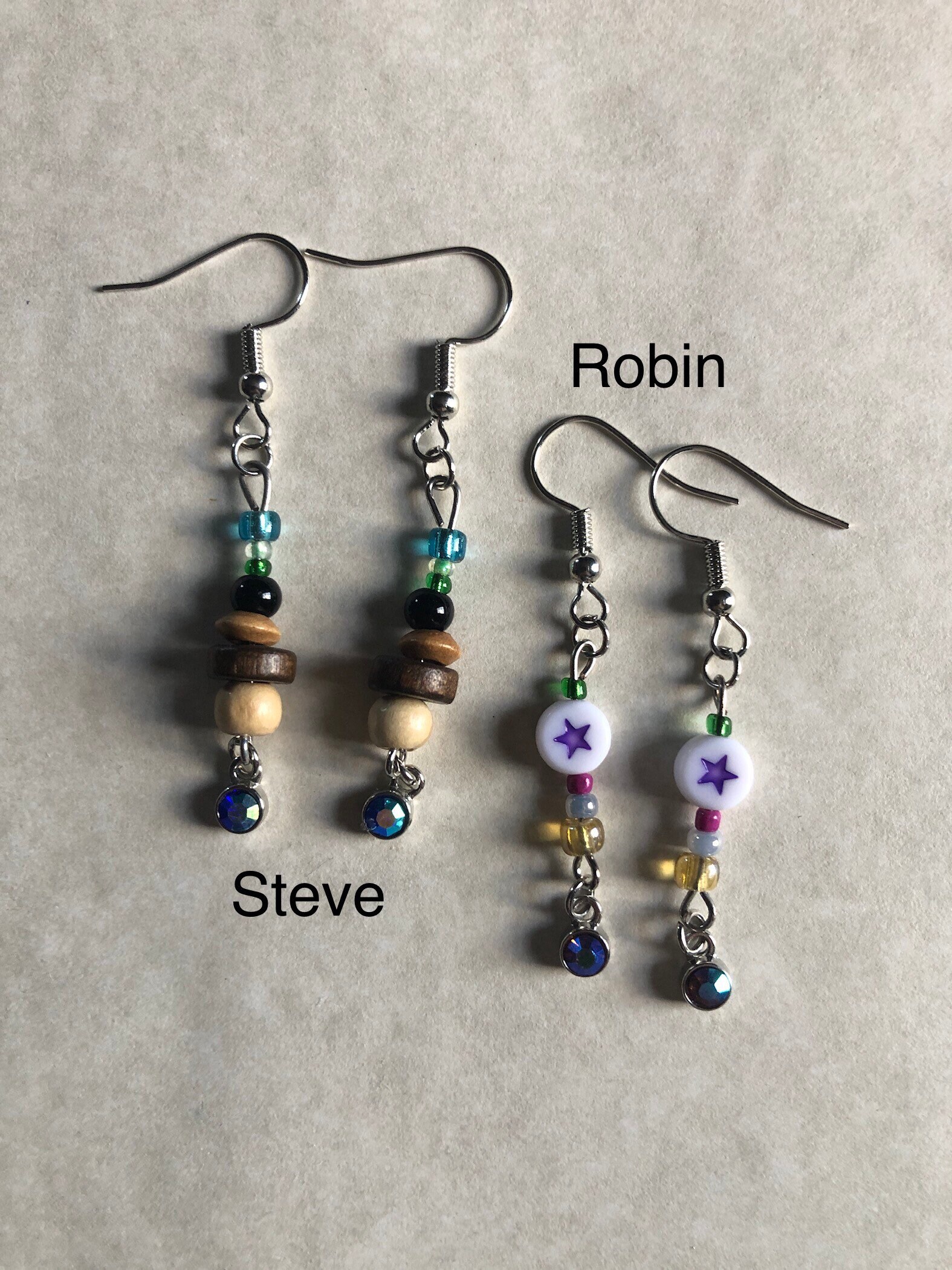 Stranger Things Character Inspired Earrings - Etsy