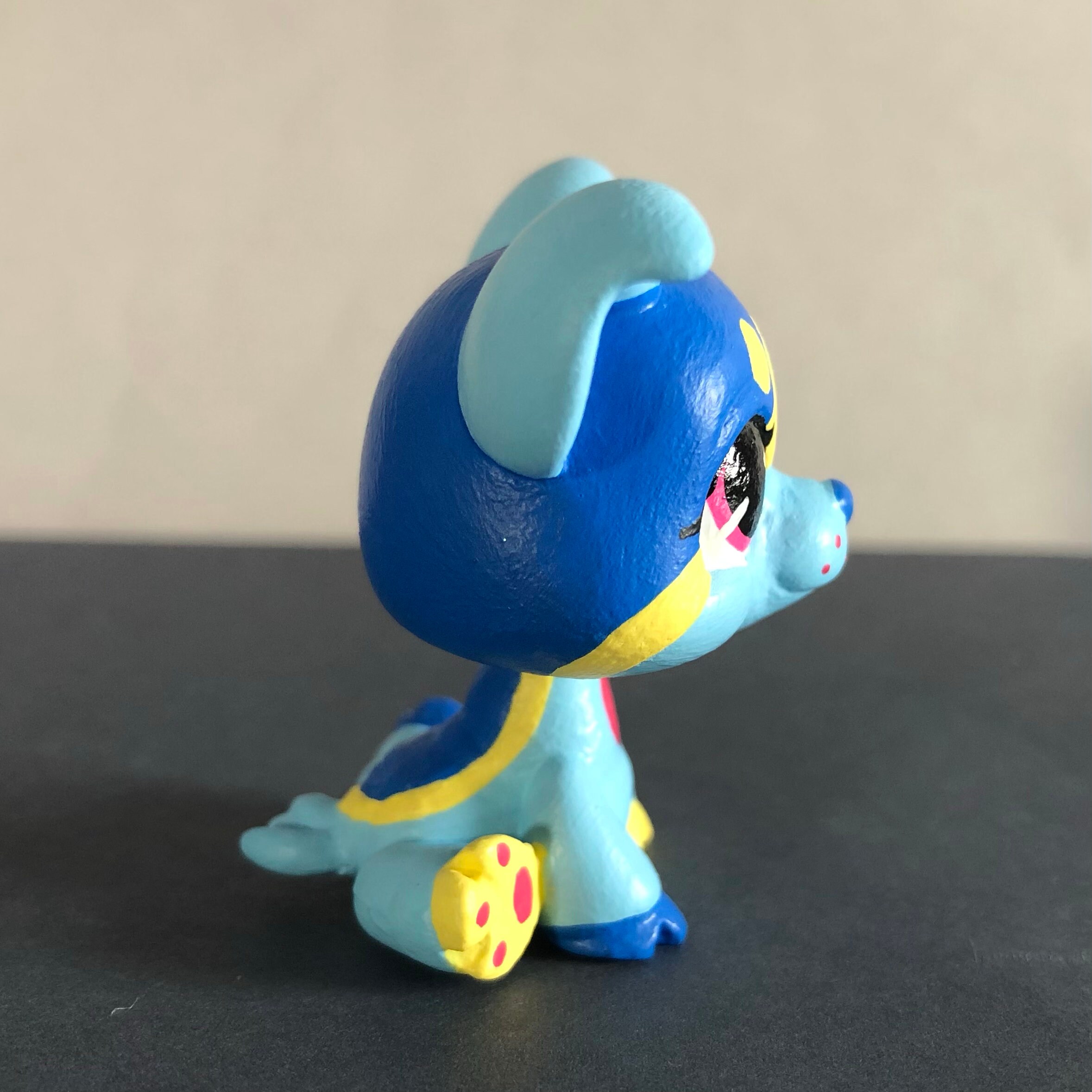 Littlest Pet Shop Custom Blue Canine - Etsy