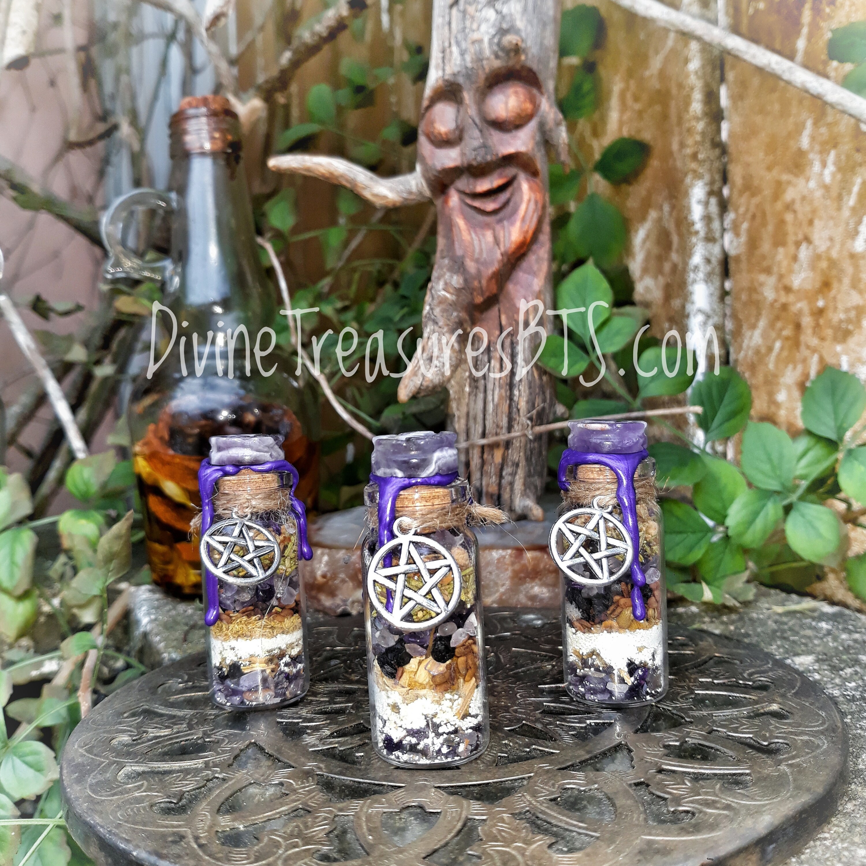 Handcrafted Sleep Spell Bottles Etsy