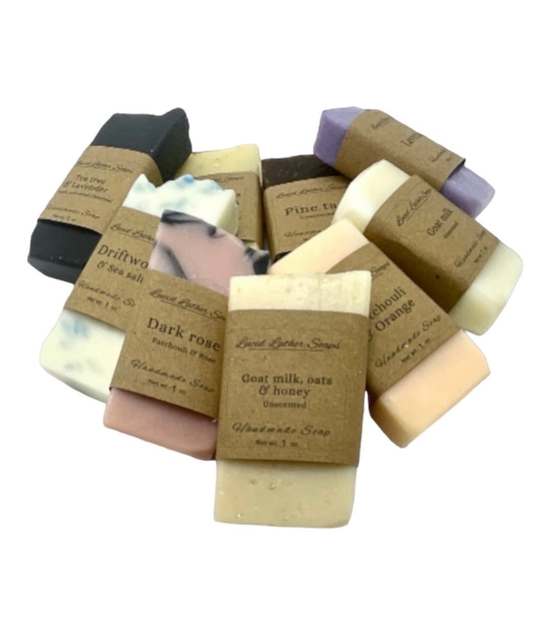Handmade Soap, Mini Soap Bars, Sample Soaps, Small Soap Favors, Bridal ...