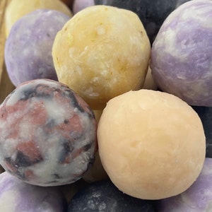 Soap Balls, Set of Mini Soaps, Guest Soaps, Spa Gift for Her ...