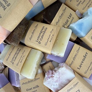 Handmade Soap, Mini Soap Bars, Sample Soaps, Small Soap Favors, Bridal ...