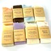 Handmade Soap, Mini Soap Bars, Sample Soaps, Small Soap Favors, Bridal ...