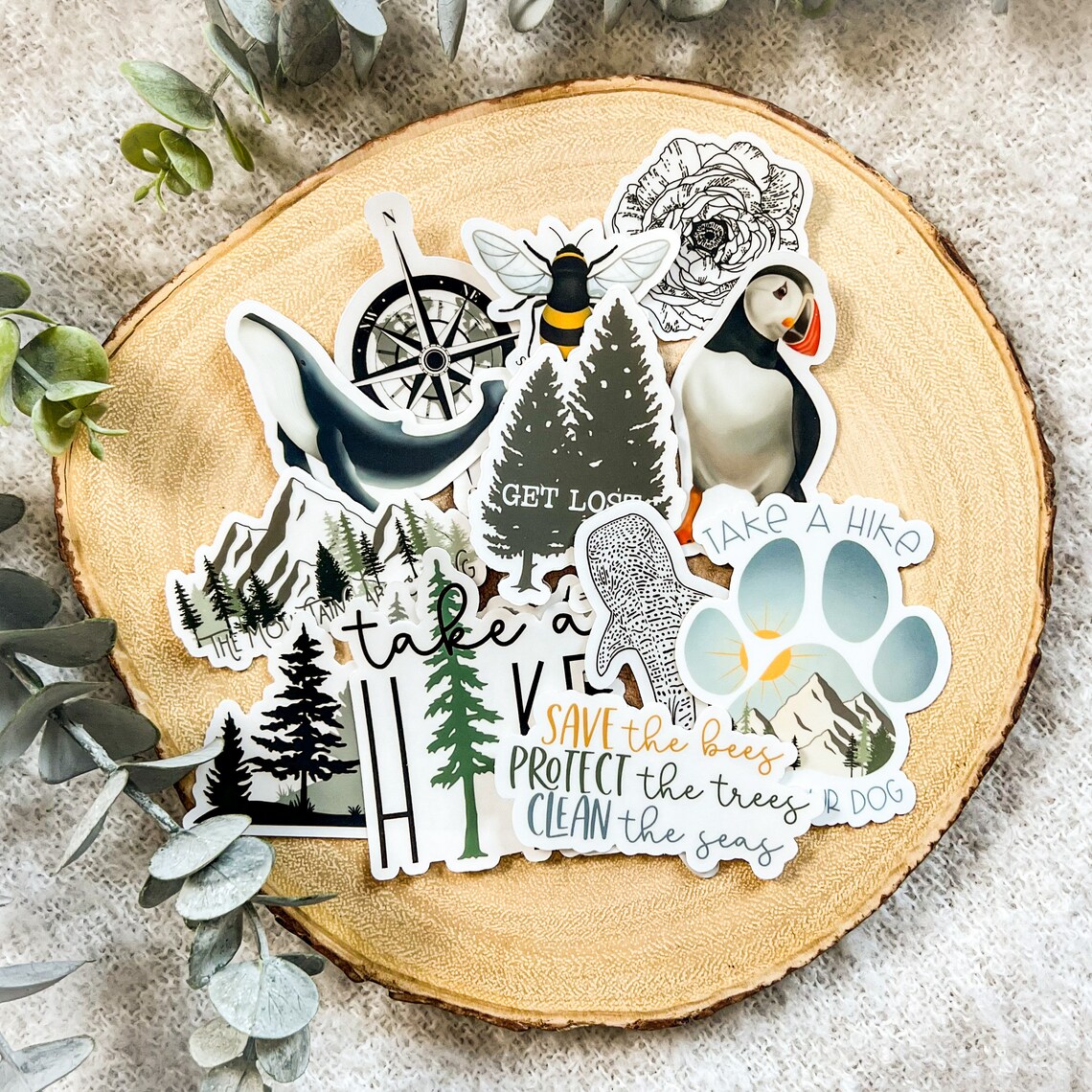 Mini 1 Sunset Paw Print Vinyl Sticker Clear Sticker - Etsy