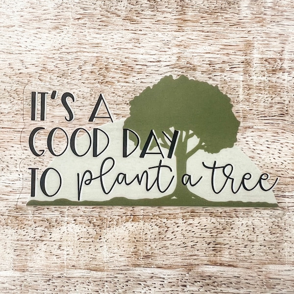 Plant a Tree Sticker - Etsy