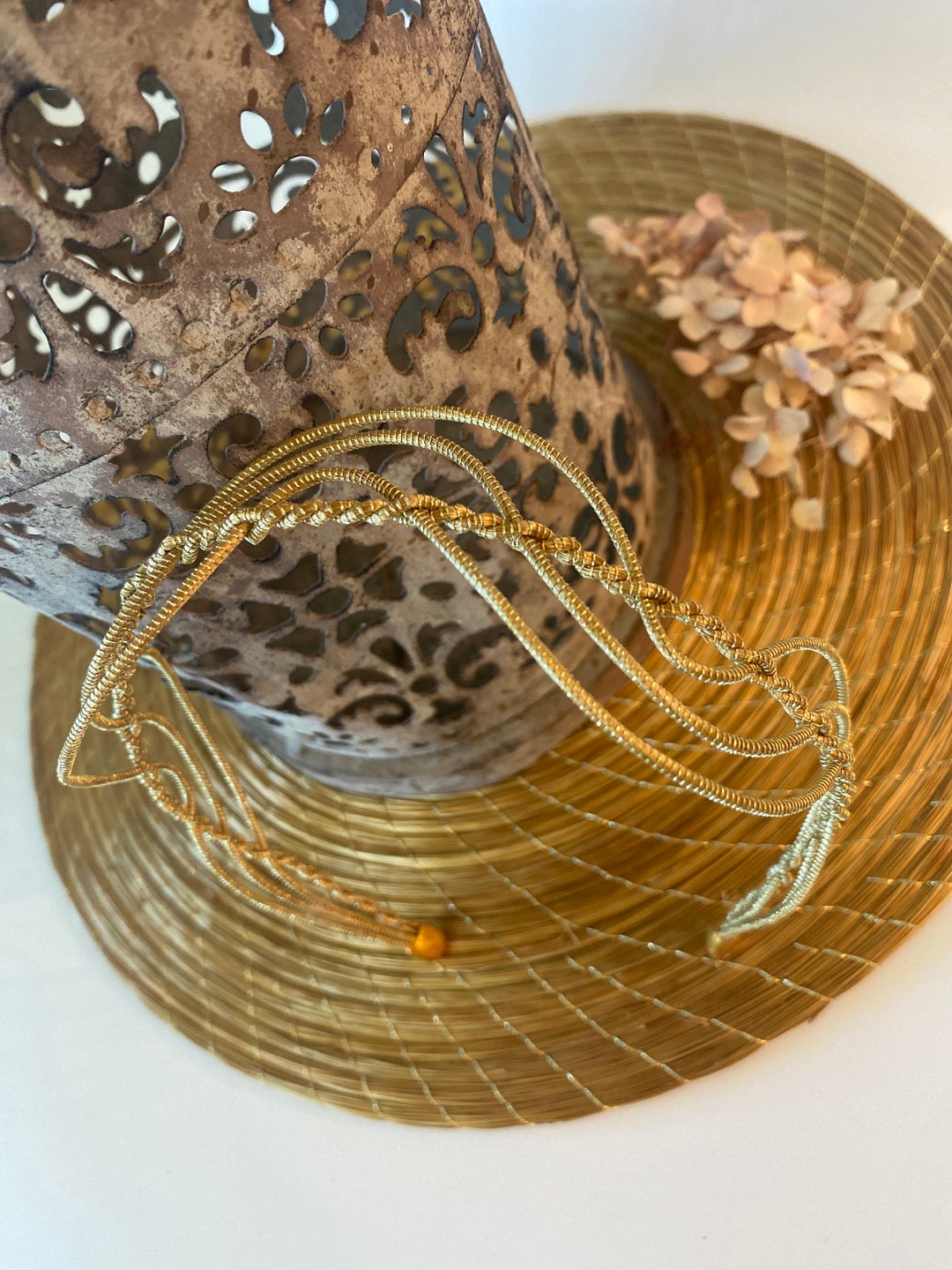 Golden Grass Goddess Headbands Tiara )small - Etsy