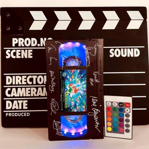 Mermaid VHS Tapes, VHS Lamp, Vhs Light 70s, 80s, 90s, Christmas ...