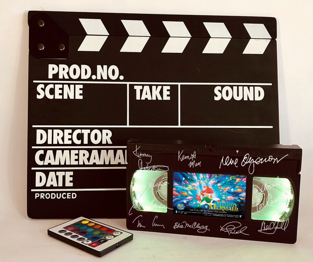 Mermaid VHS Tapes, VHS Lamp, Vhs Light 70s, 80s, 90s, Christmas ...