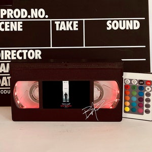 Vhs Light, Vhs Lamp, Vhs Tapes, Signed Script, Retro Vhs Lamp, Vhs Tape ...