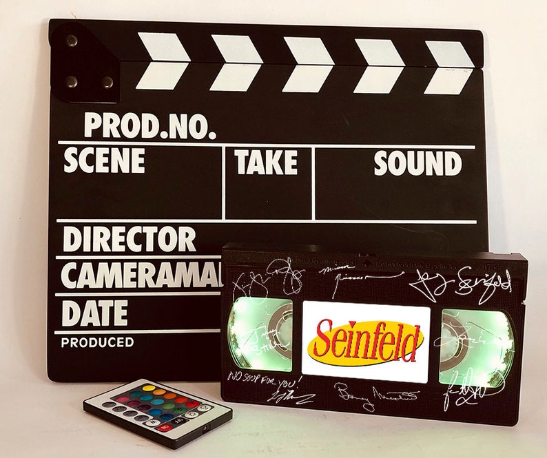 Seinfeld Tv Show VHS Tapes, VHS Lamp, Vhs Light 70s, 80s, 90s ...