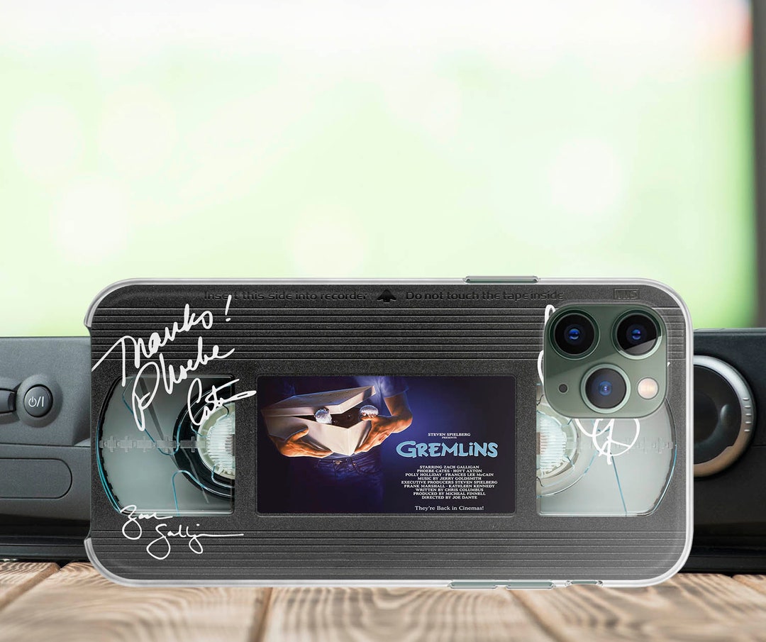 Gremlins Horror VHS Case for iPhone 16 15 14 13 12 Pro Max Xs Max Xr 8 ...