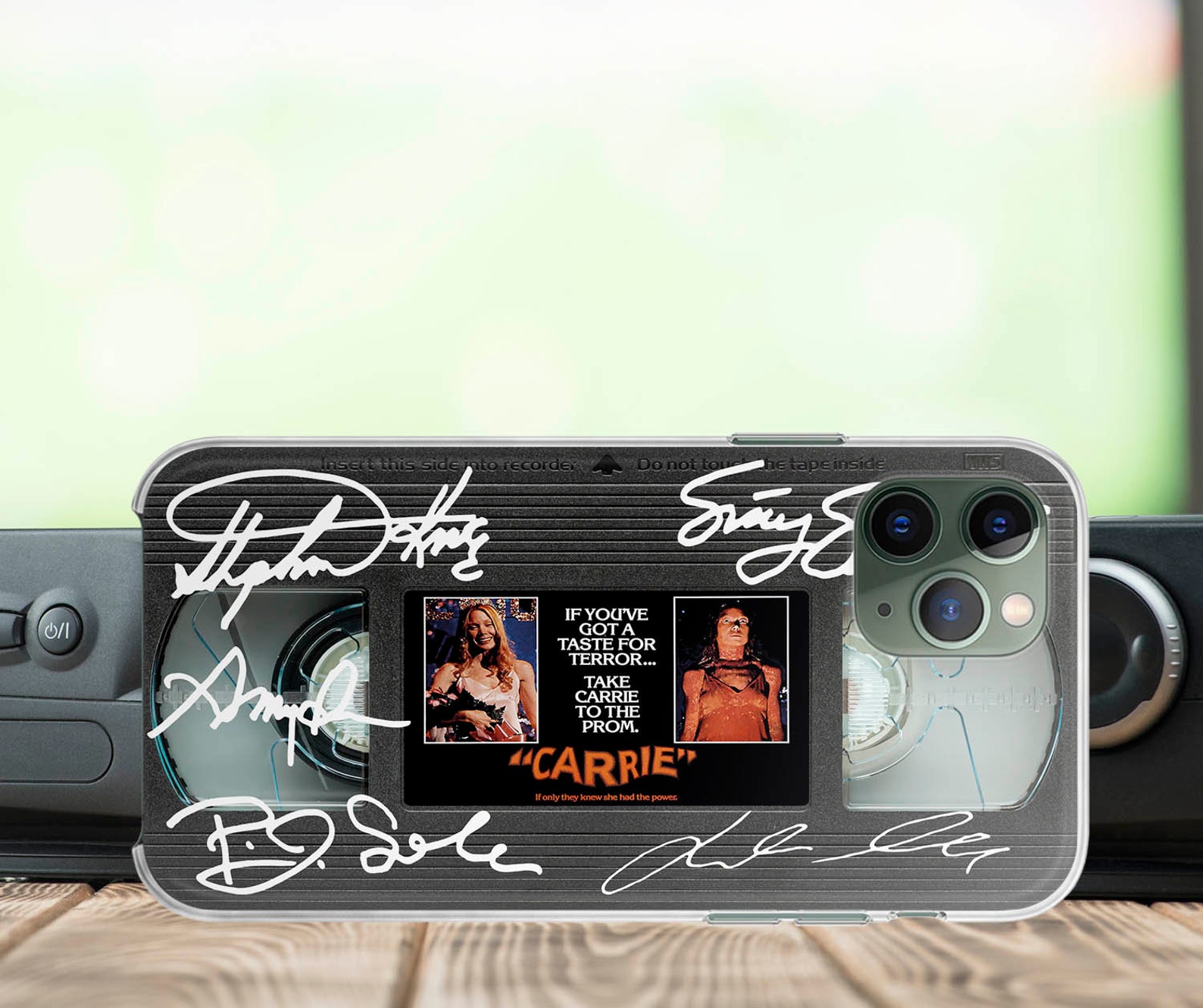 Carrie Retro VHS Case for iPhone 17 16 14 13 12 Pro Max Xs Max Xr 8 7 ...