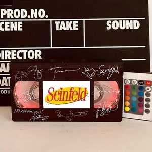 Seinfeld Tv Show VHS Tapes, VHS Lamp, Vhs Light 70s, 80s, 90s ...