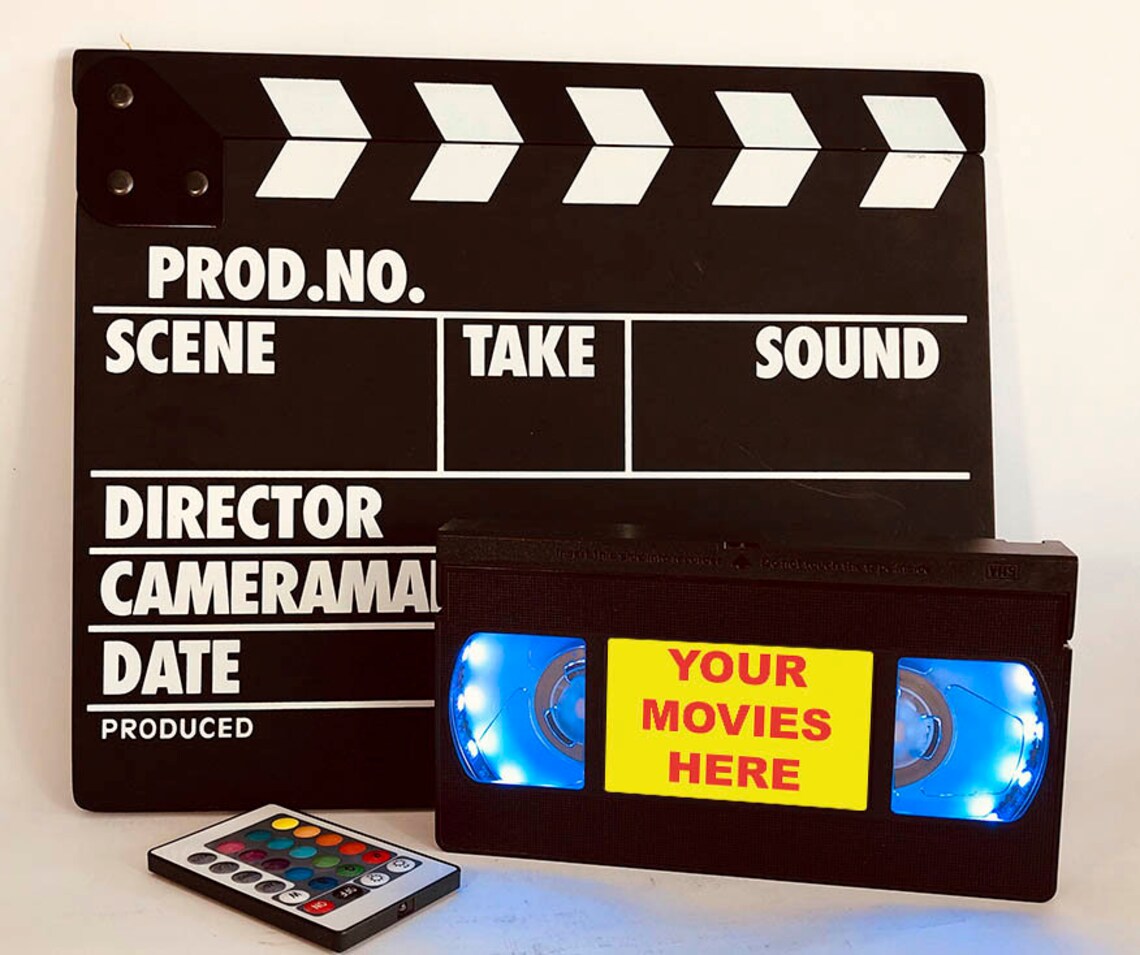 Custom Movie VHS Lamp Retro VHS Tapes Vhs Light 70s 80s 90s - Etsy Canada