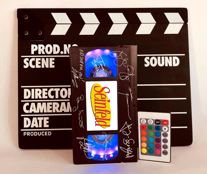 Seinfeld Tv Show VHS Tapes, VHS Lamp, Vhs Light 70s, 80s, 90s ...