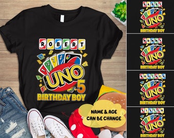 Uno Family Shirt - Etsy