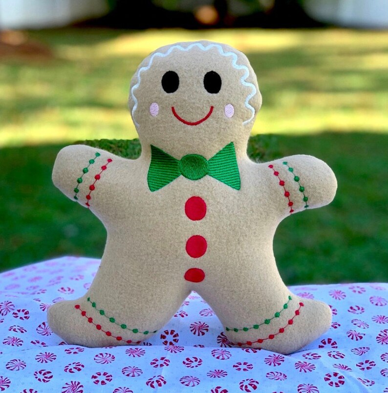 Gingerbread Man Stuffie - Etsy