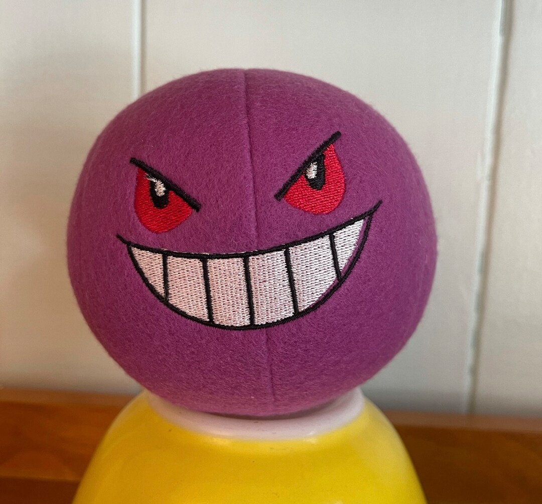 Purple Grin Monster - Etsy