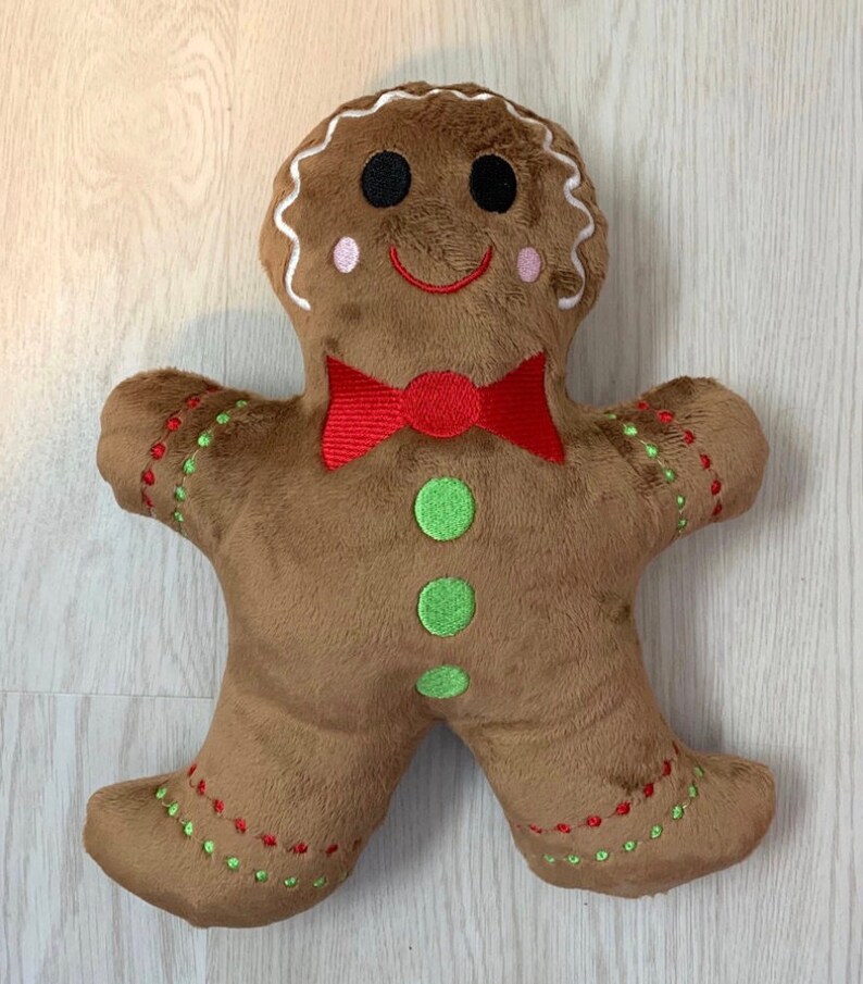 Gingerbread Man Stuffie - Etsy