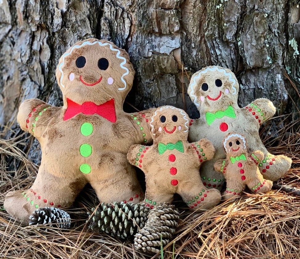 Gingerbread Man Stuffie - Etsy