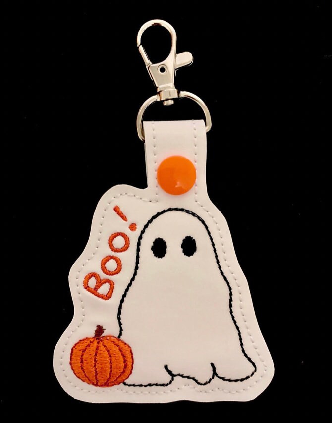 Ghost Key Fob and Snap Set - Etsy